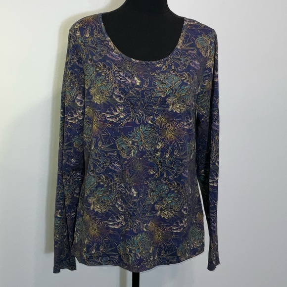 Peruvian Connection | Tops | Peruvian Connection Floral Print Top Nwot ...
